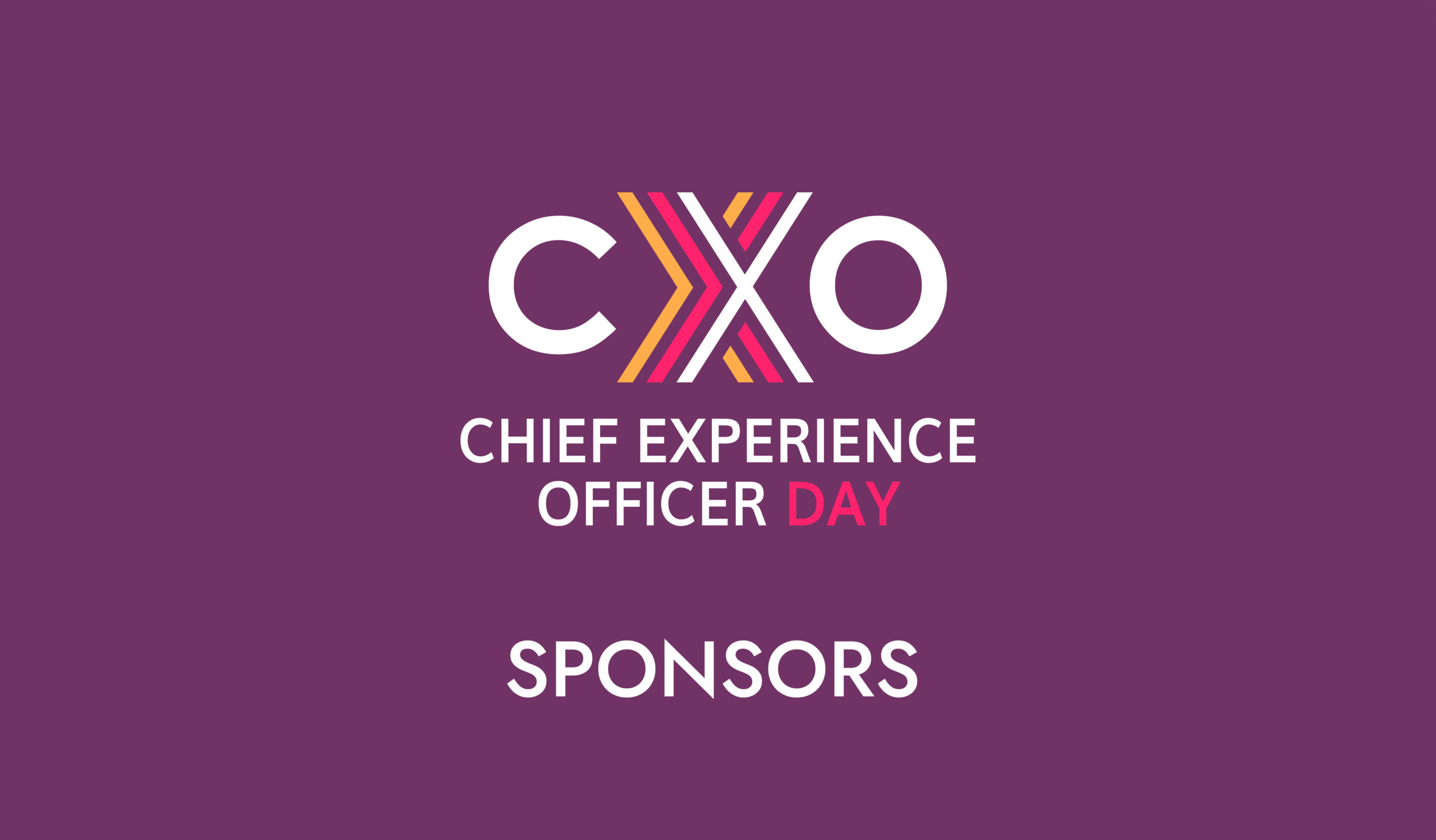 Sponsors CXO Day | Chief Experience Officer Day